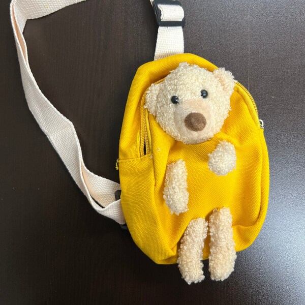 Teddy Bear Mini Backpack - Etsy