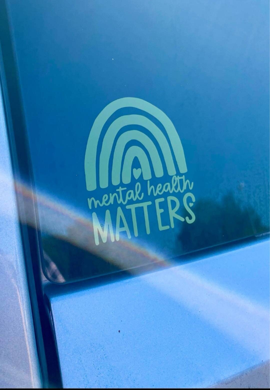 Mental Health Matters Decal • Psychology Decal • Car Bumper Sticker ...