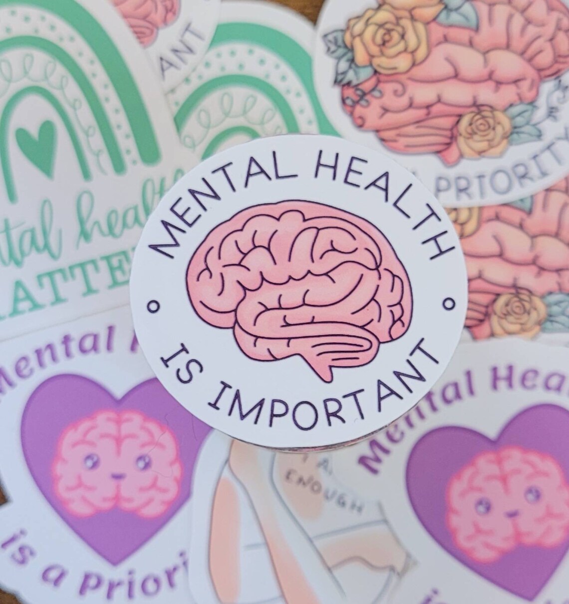 Mental Health Awareness Sticker Pack Waterproof Stickers 5 - Etsy