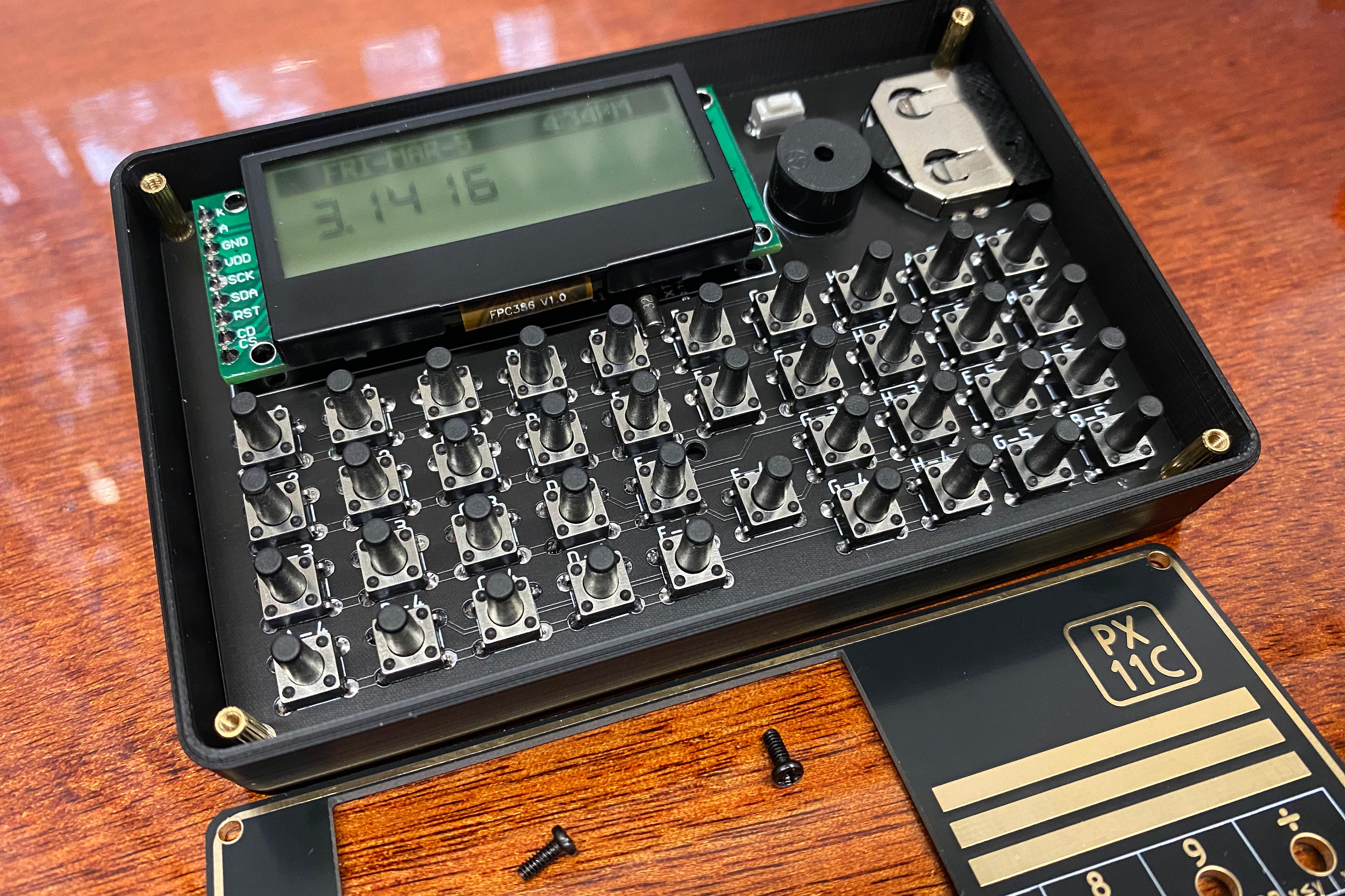 PX11C, construisez votre propre calculatrice scientifique programmable ...