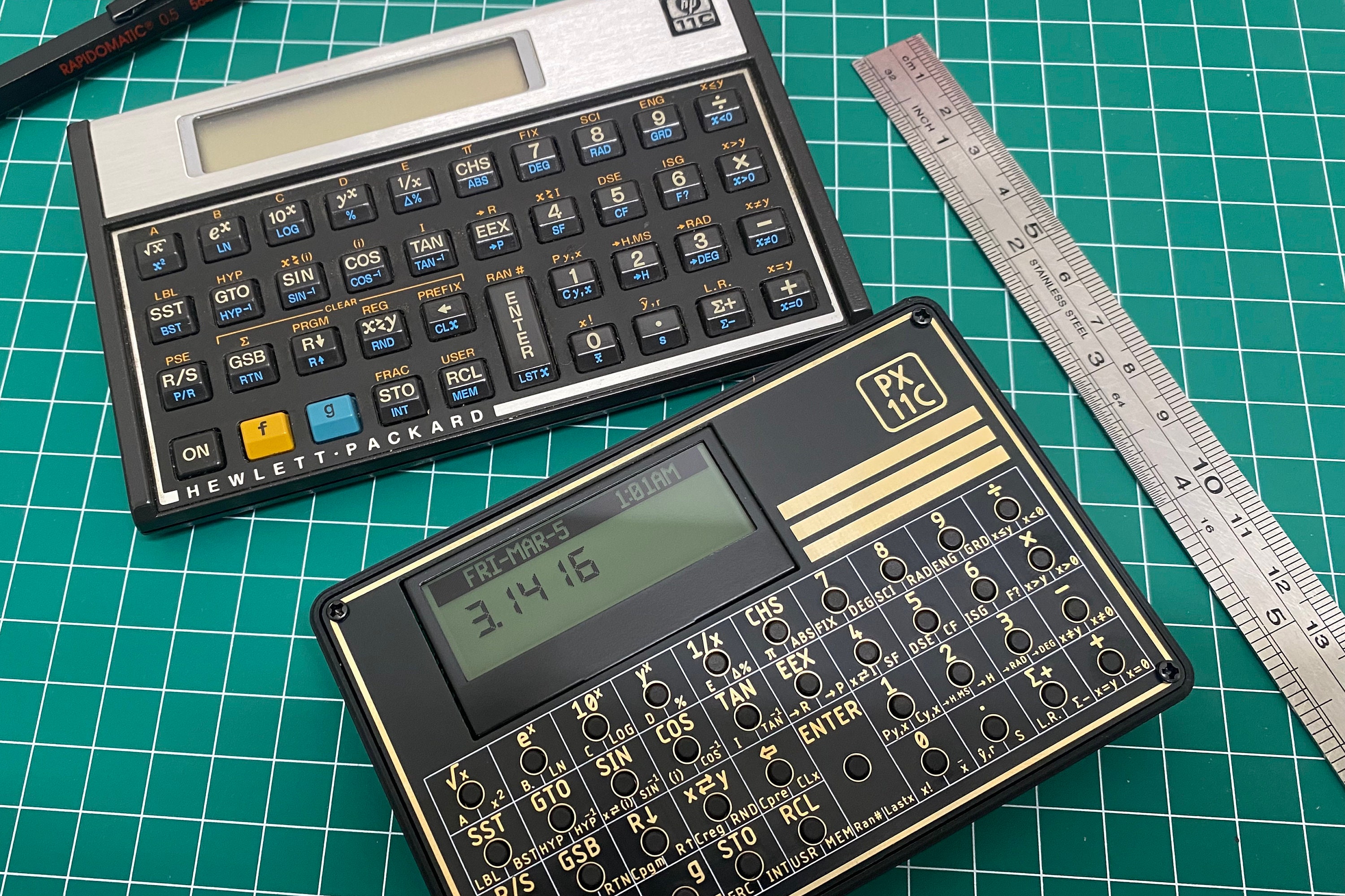 PX11C, construisez votre propre calculatrice scientifique programmable ...