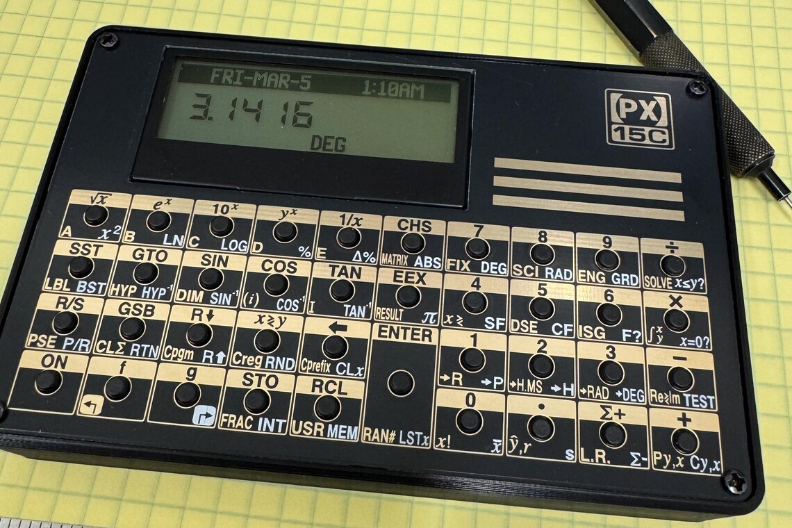 Px15c, Build Your Own Hp15c Scientific Programable Calculator - Etsy