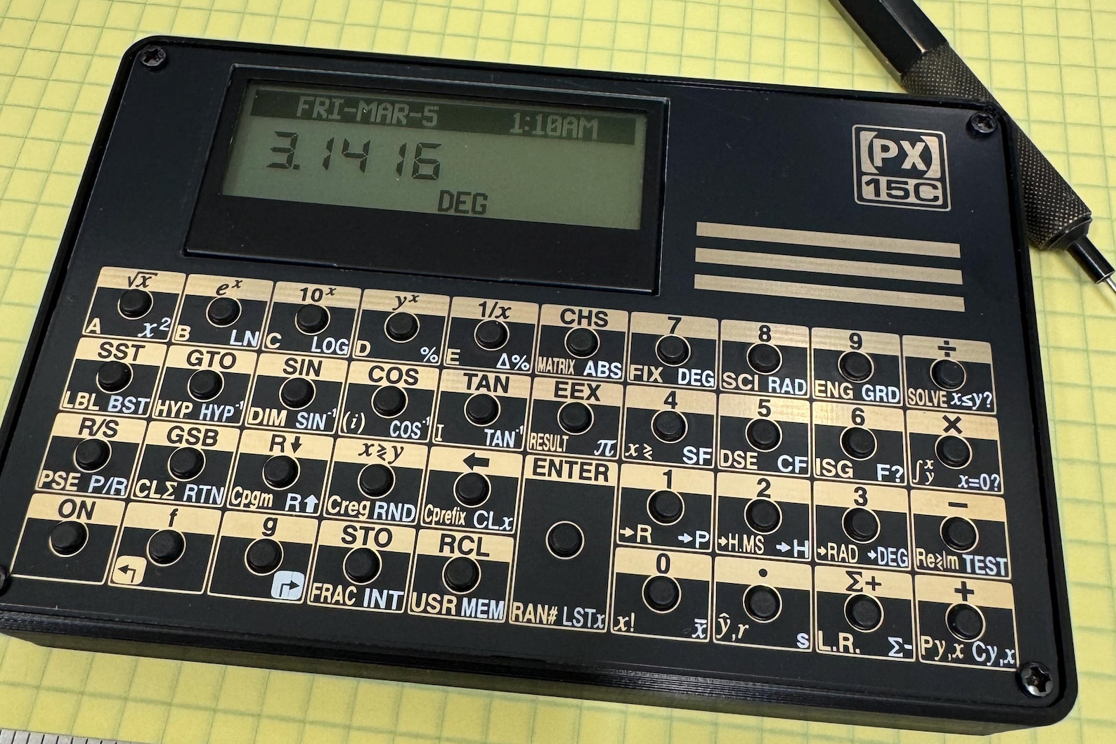Px15c, Build Your Own Hp15c Scientific Programable Calculator - Etsy