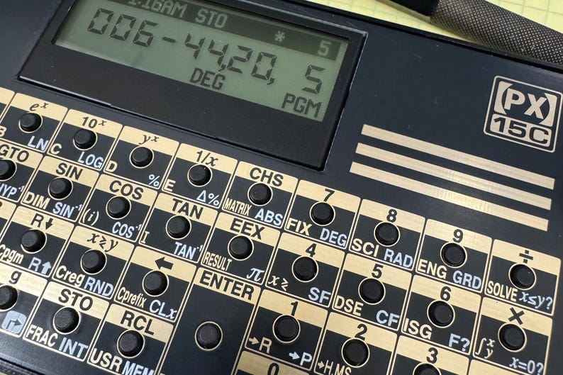 Px15c, Build Your Own Hp15c Scientific Programable Calculator - Etsy
