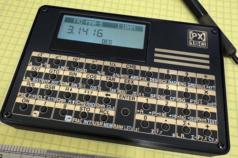 Px15c, Build Your Own Hp15c Scientific Programable Calculator - Etsy