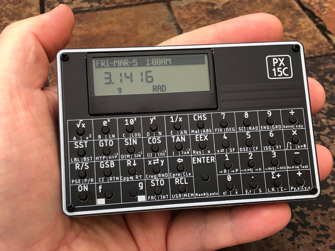 Px15c, Build Your Own Hp15c Scientific Programable Calculator - Etsy