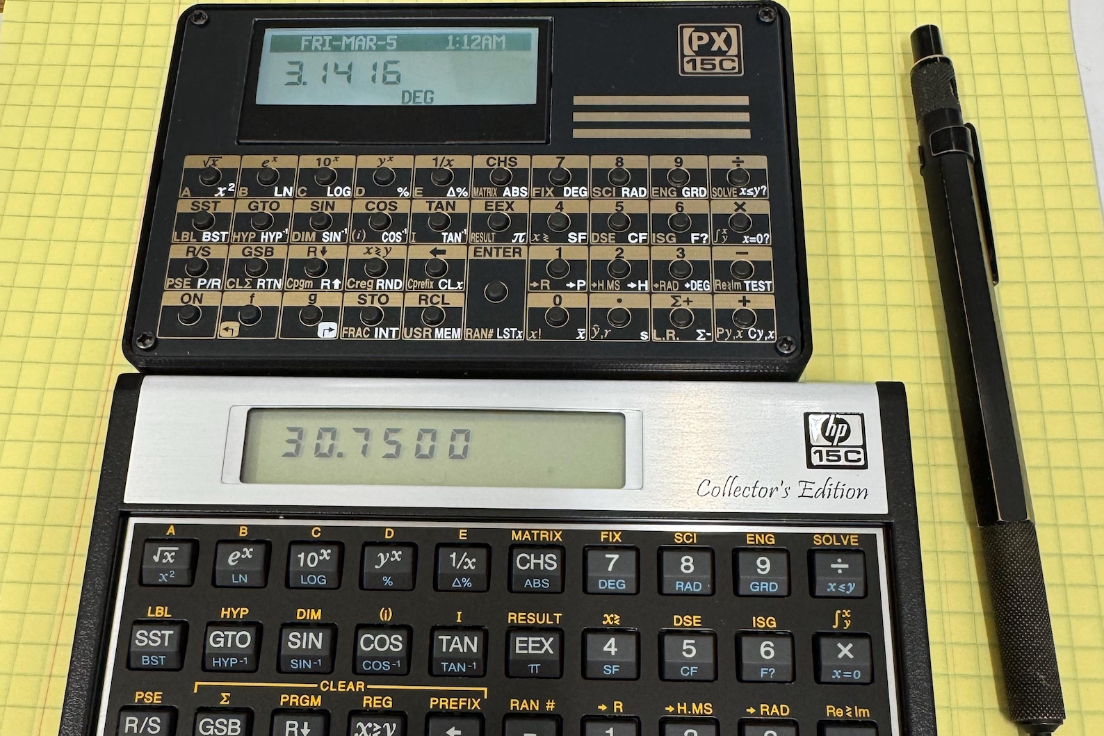 Px15c, Build Your Own Hp15c Scientific Programable Calculator - Etsy