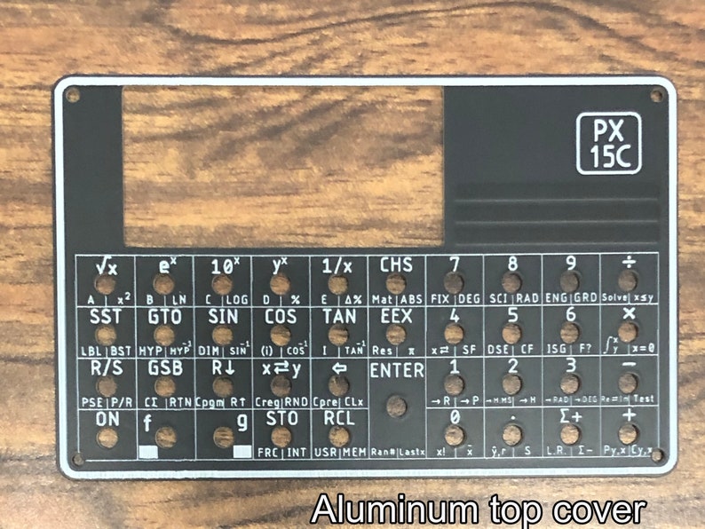 Px15c, Build Your Own Hp15c Scientific Programable Calculator - Etsy