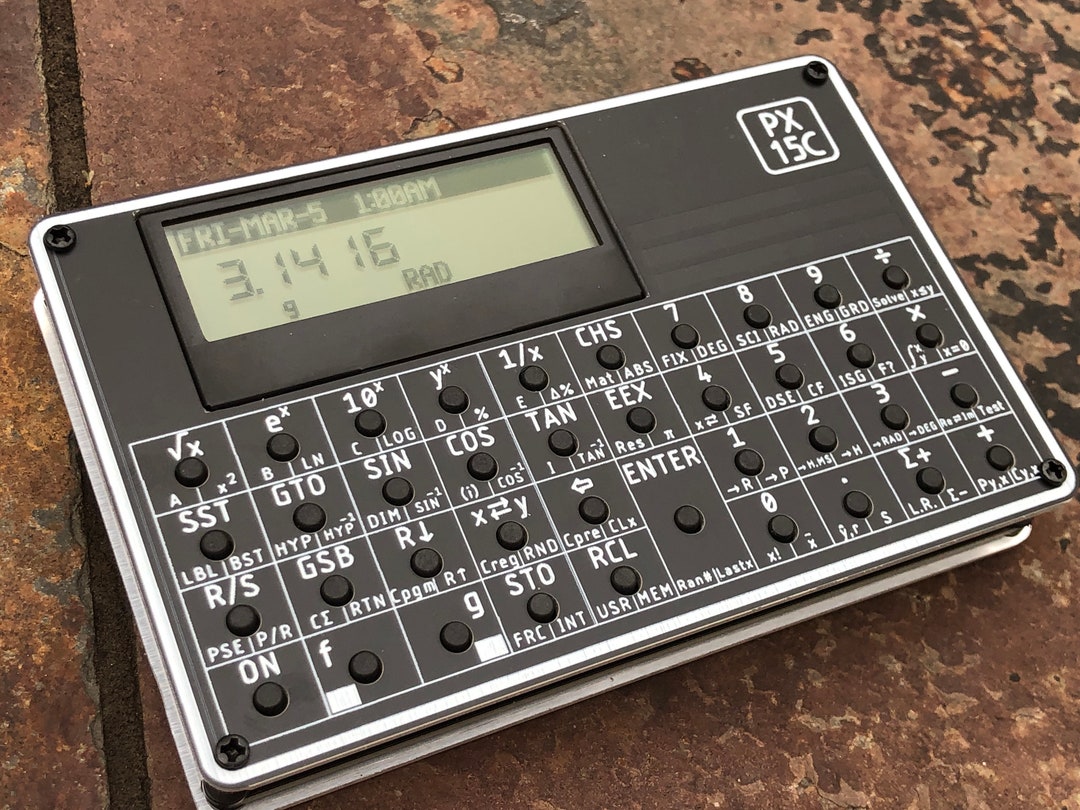 Px15c, Build Your Own Hp15c Scientific Programable Calculator - Etsy