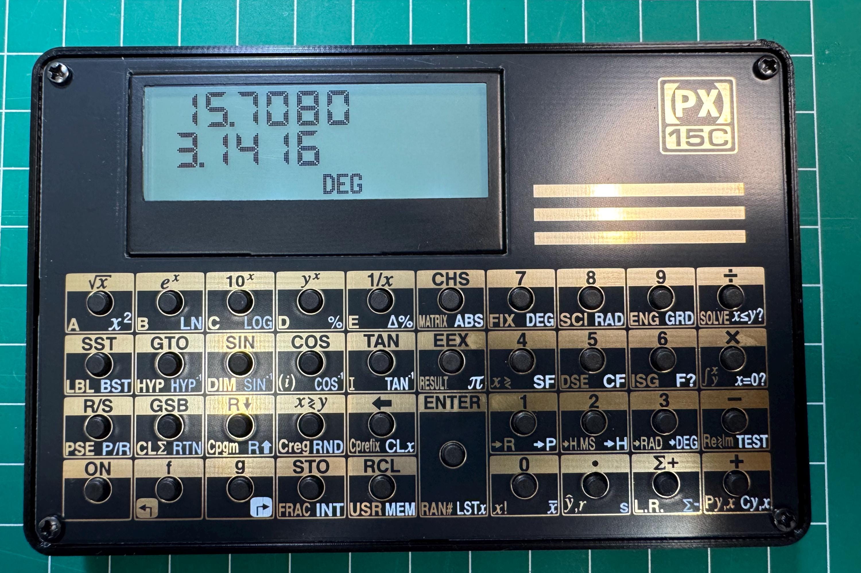 Px15c, Build Your Own Hp15c Scientific Programable Calculator - Etsy