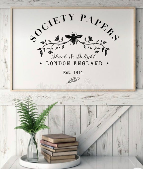 Society Papers Digital Download - Etsy