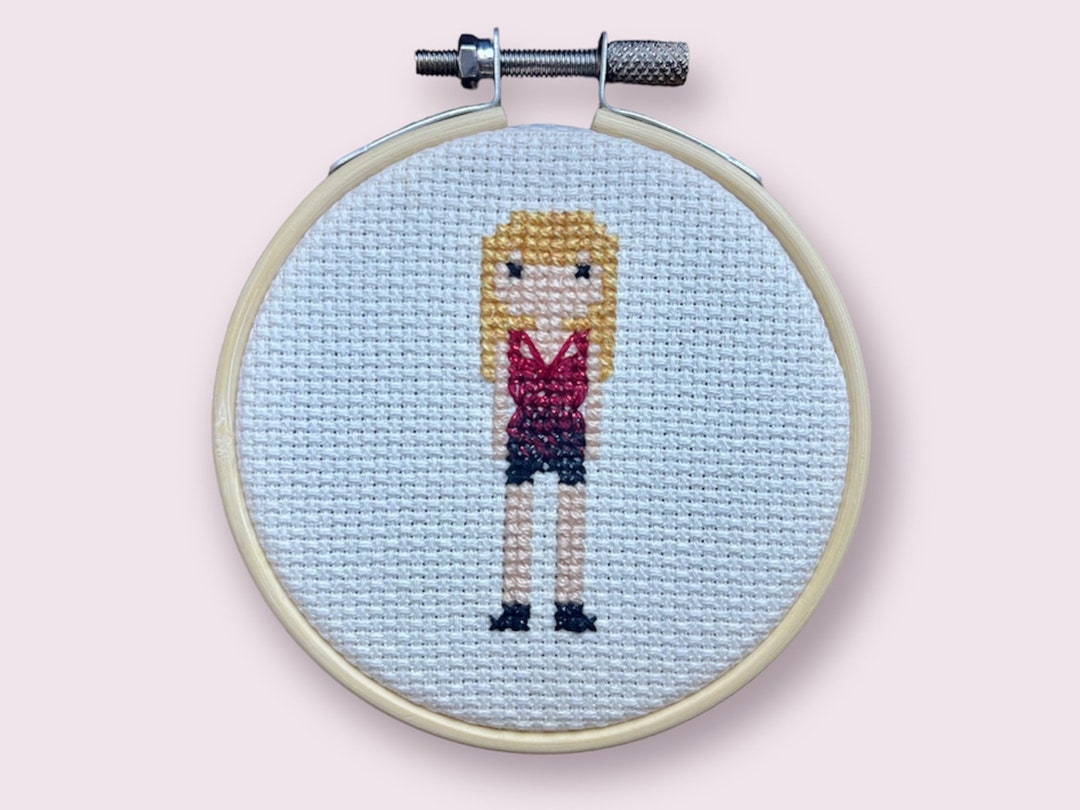 Taylor Swift the Eras Tour Red Era WANEGBT/IKYWT Cross Stitched ...