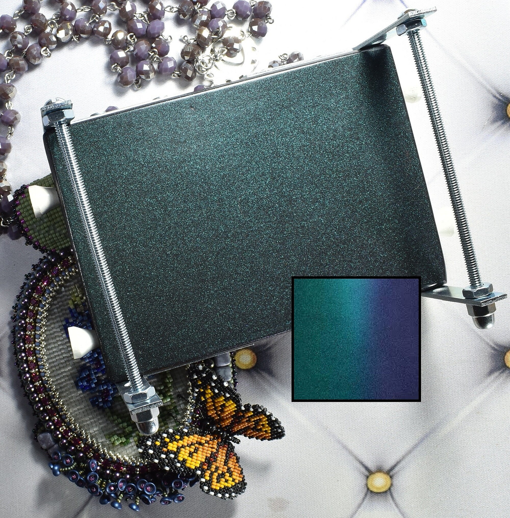 Green to Purple Color Shift Loomette Maxi - Etsy