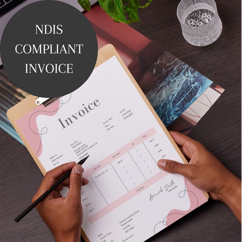 NDIS Business Bundle Business Support Work Agency Canva Template for ...