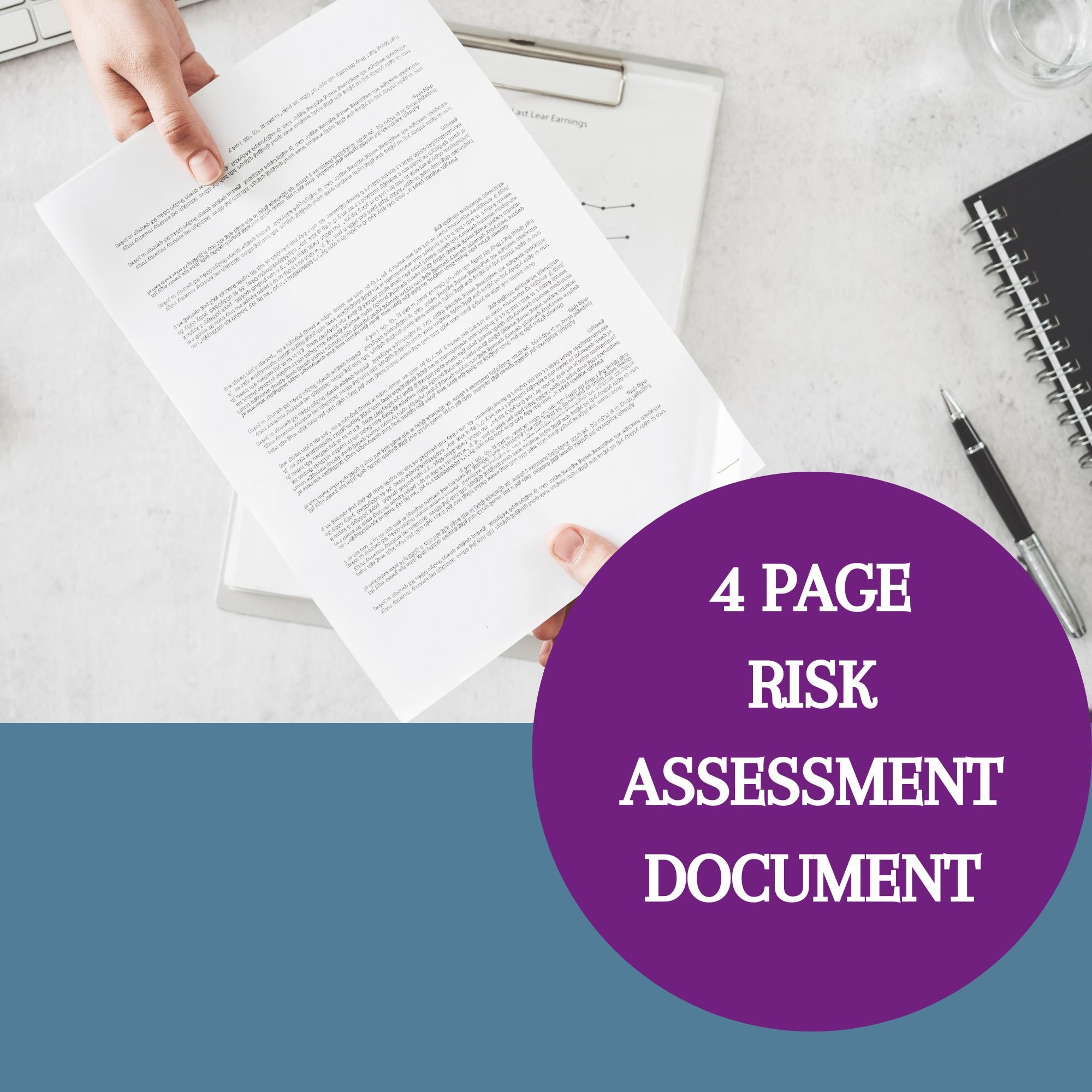 Risk Assessment NDIS Business Support Worker Agency Word Document ...