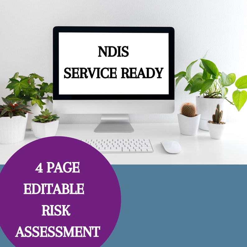 Risk Assessment NDIS Business Support Worker Agency Word Document ...