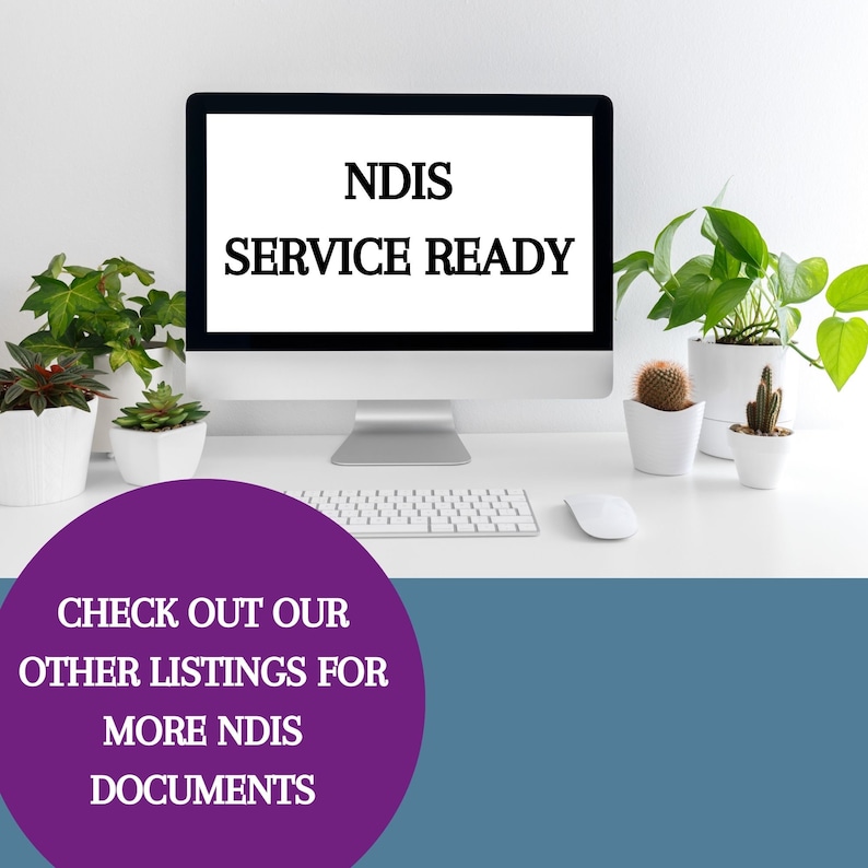 NDIS Business Bundle Business Support Work Agency Canva Template for ...
