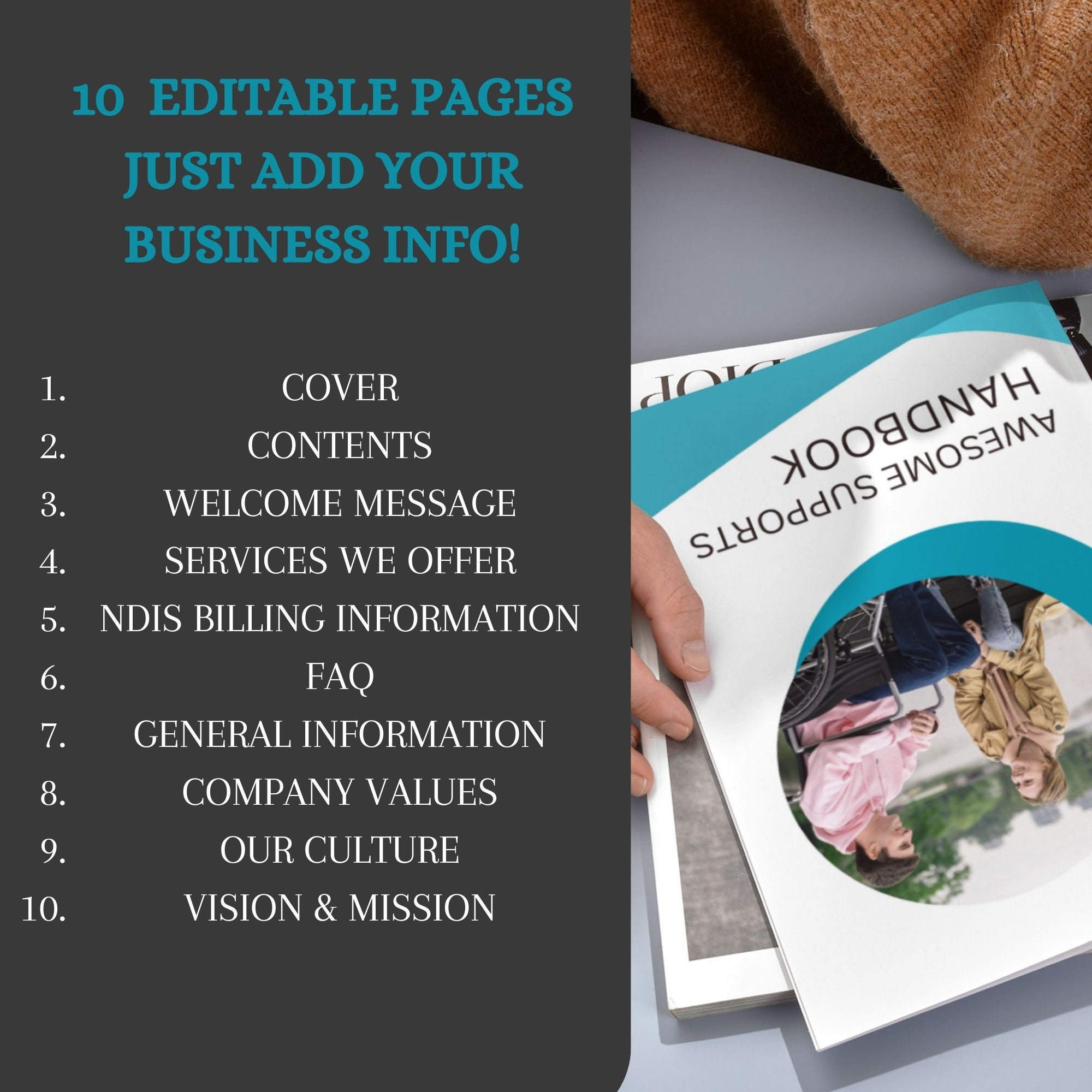 NDIS Business Service Handbook Disability Support Service Support ...