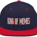 King of Memes Hat, Embroidered Hat, Internet Undefeated, Internet Humor ...