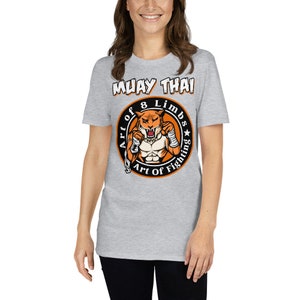 Muay Thai Boxing, Art of Fighting, MMA Tee, Martial Artist Shirt ...