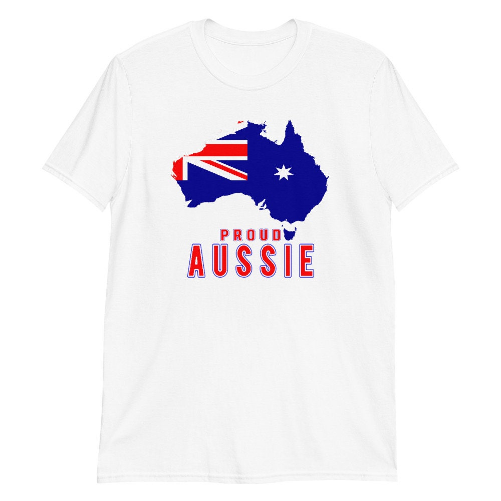 Australien Shirt, Stolzes Aussie Geschenk, Australische Flagge Tee ...