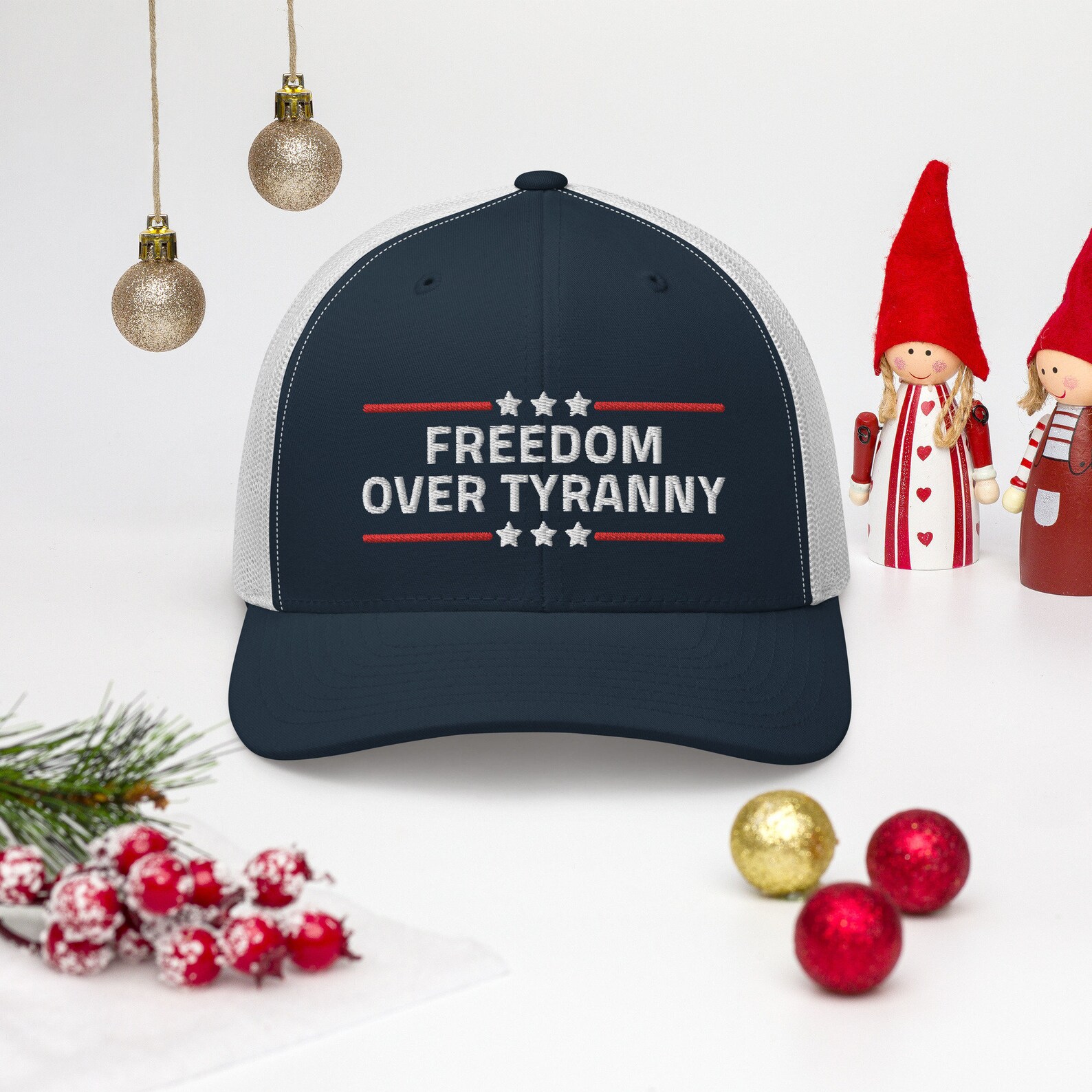 Freedom Over Tyranny Hat, Embroidered Hat, Fight for Freedom ...