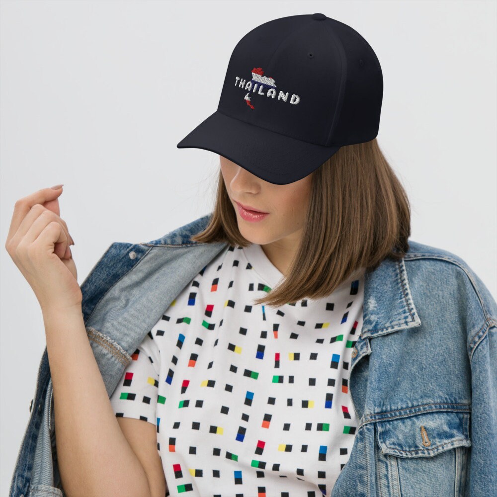 Thailand Flag Hat, Embroidered Thailand Cap, Structured Twill Thai ...