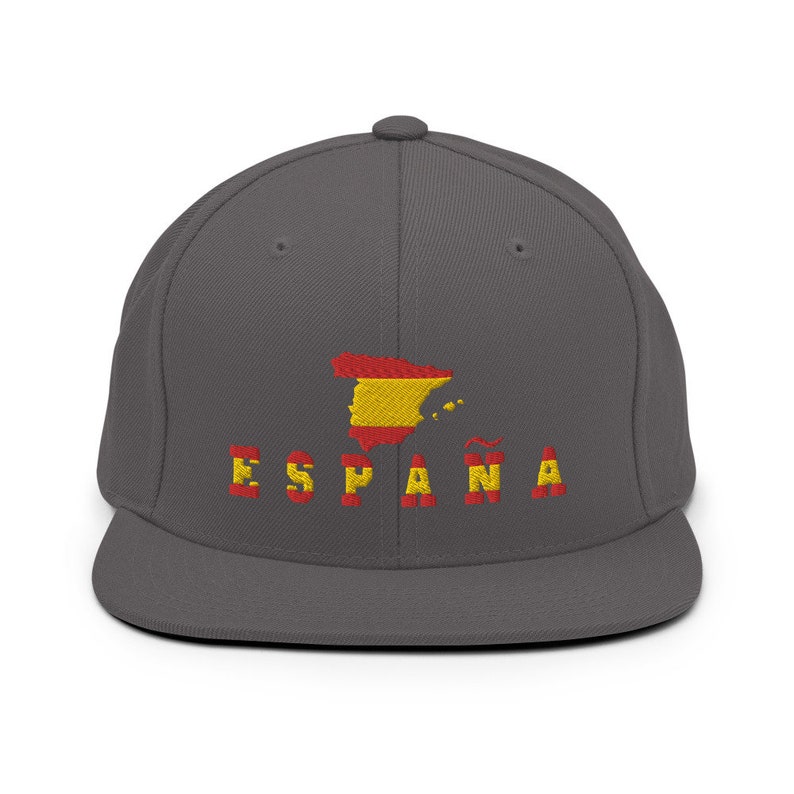 Spanish Cap Flag Espana Spain Flag Sports Embroidered Baseball - Etsy