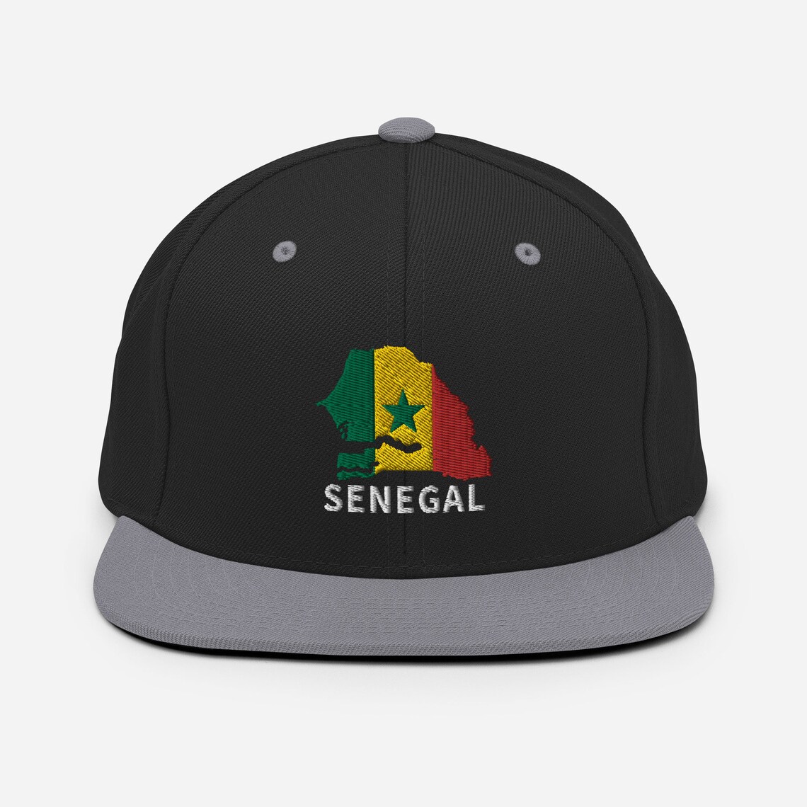 Senegal Hat Embroidered Hat Senegalese Flag Cap West - Etsy