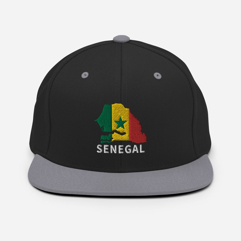Senegal Hat Embroidered Hat Senegalese Flag Cap West - Etsy