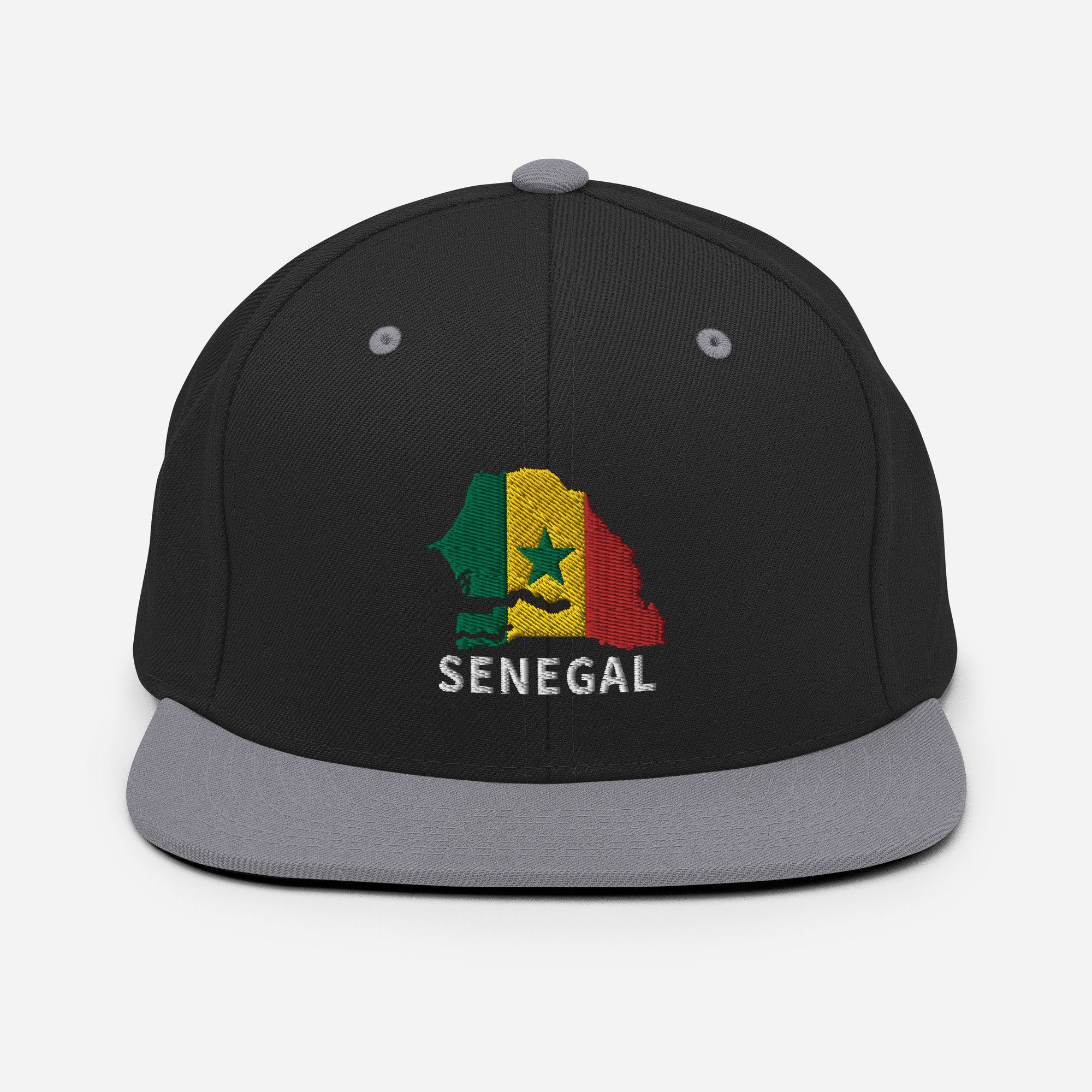 Senegal Hat Embroidered Hat Senegalese Flag Cap West - Etsy