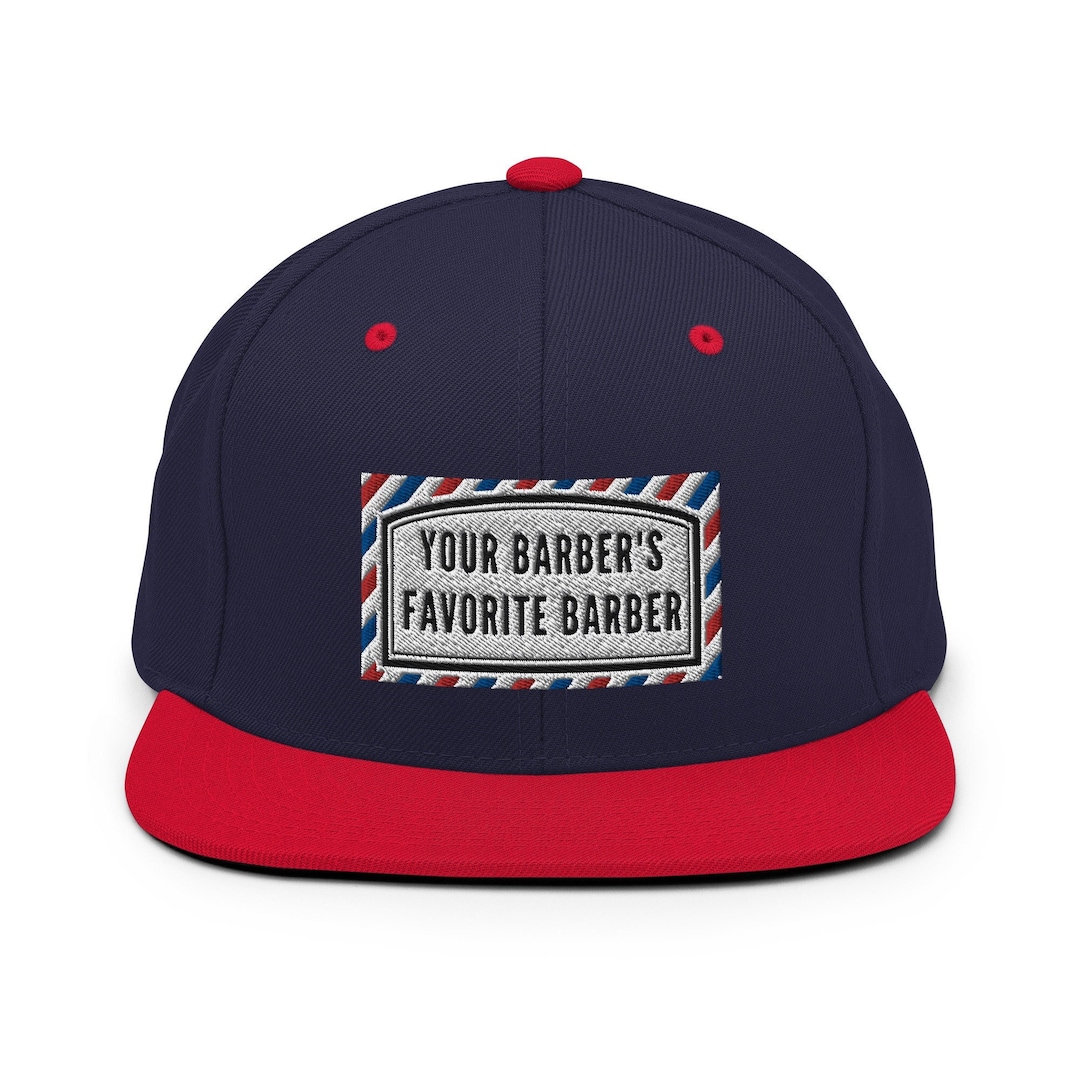 Your Barbers Favorite Barber, Barber Hat, Barber Cap, Funny Barber Hat ...