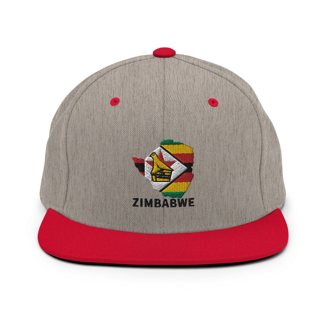 Zimbabwe Hat, Zimbabwe Cap, South African Gift, Republic of Zimbabwe ...
