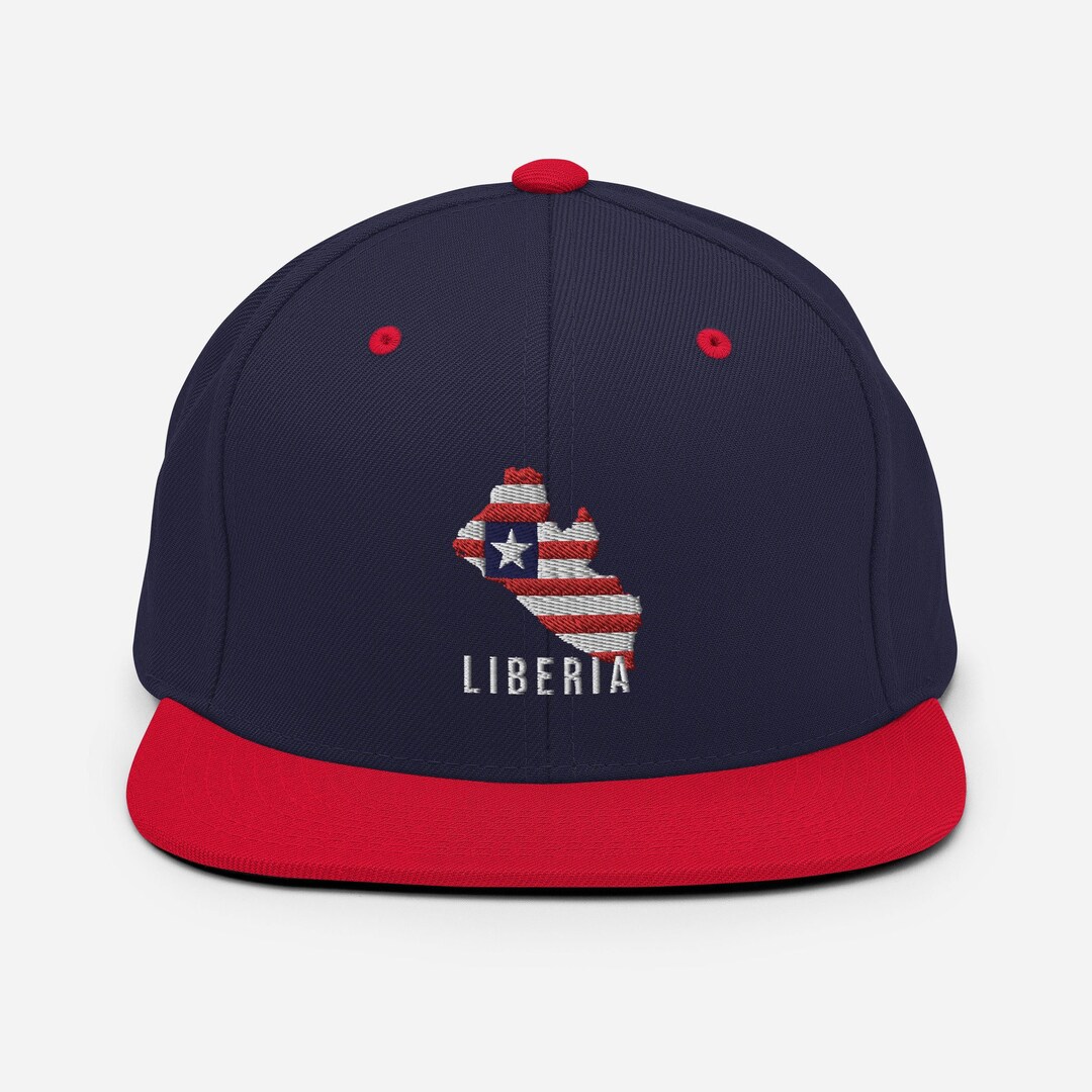 Liberia Hat, Liberian Flag, West Africa Hat, Embroidered Hat, African ...