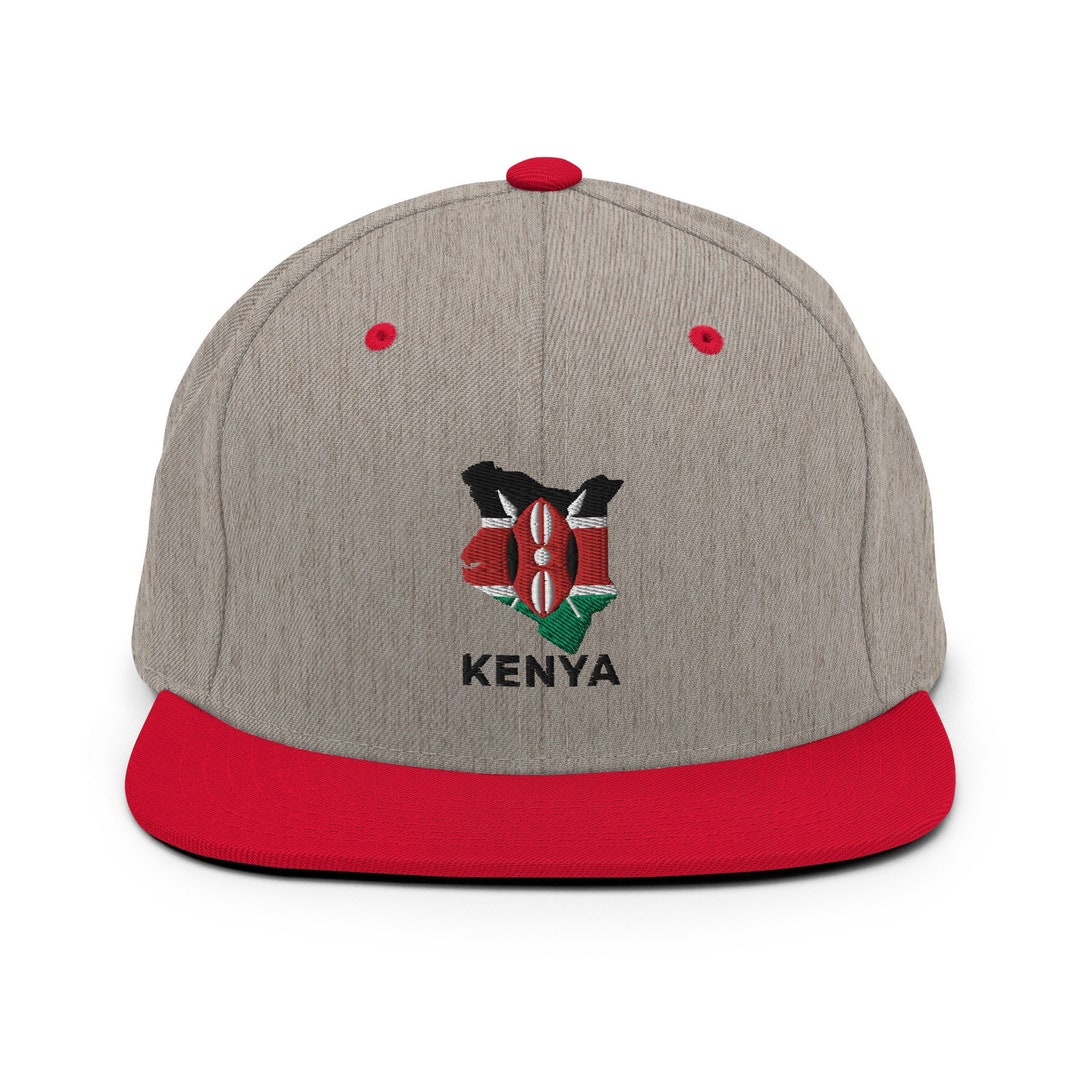 Kenya Hat, Embroidered Hat, Kenyan Flag, East African, Africa Heritage ...