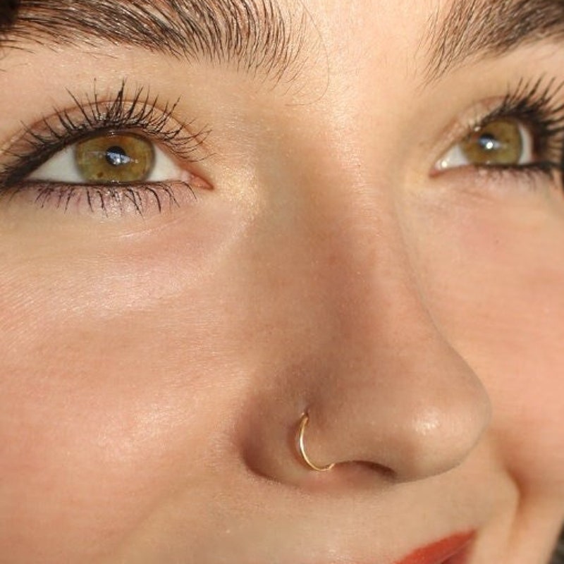 Nose Ring Hoop - Etsy