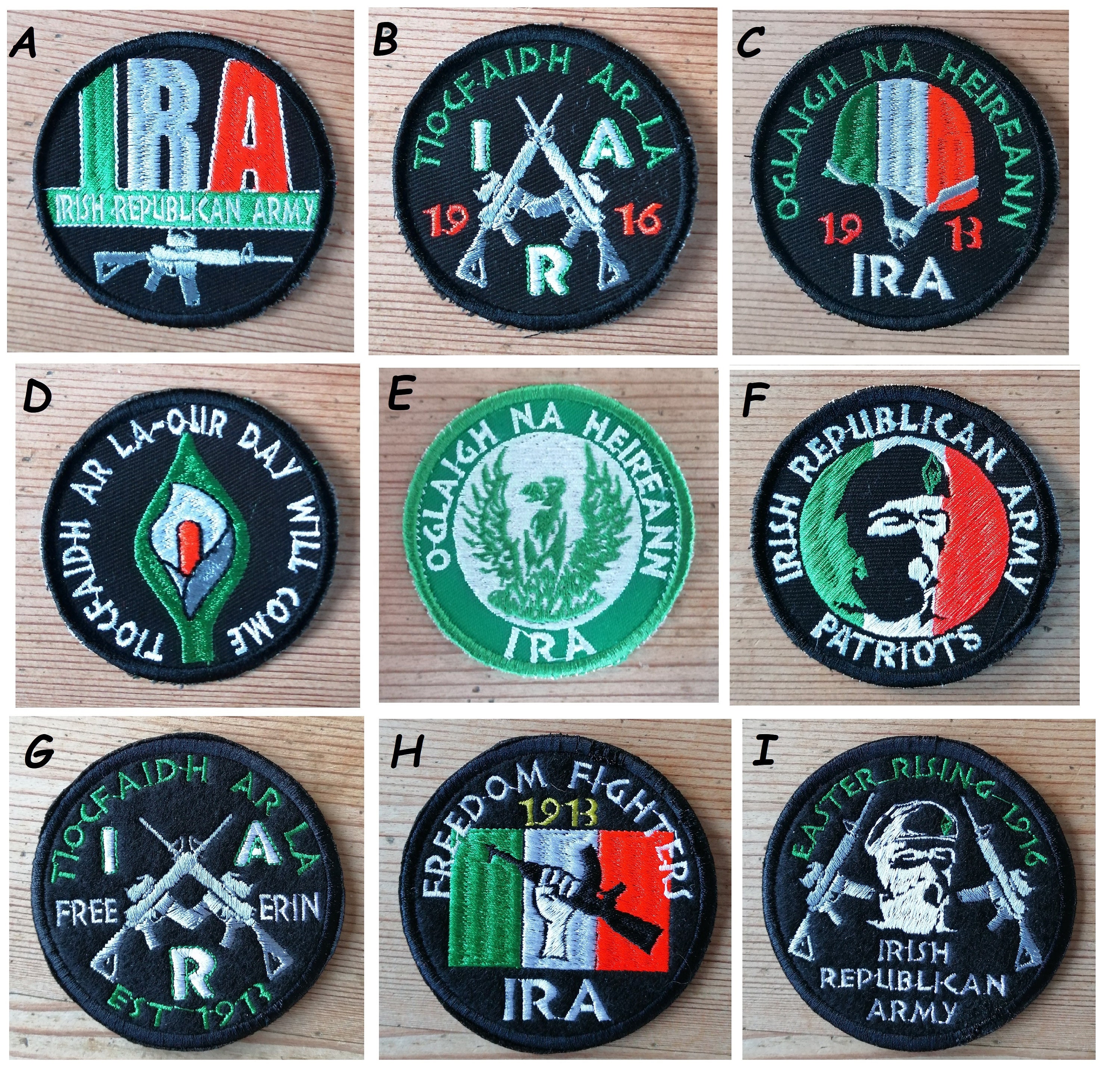 Real Irish Republican Army Symbol