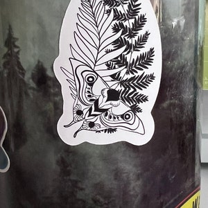 Ellie Fern Moth Tattoo the Last of Us Sticker TLOU TLOU2 Joel - Etsy