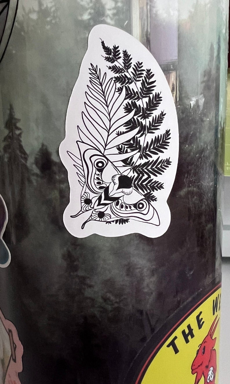 Ellie Fern Moth Tattoo the Last of Us Sticker TLOU TLOU2 Joel - Etsy ...