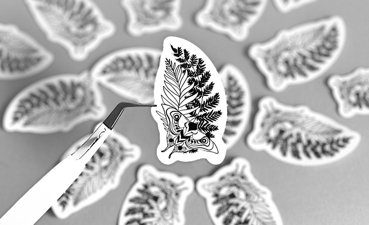 Ellie Fern Moth Tattoo the Last of Us Sticker TLOU TLOU2 Joel - Etsy
