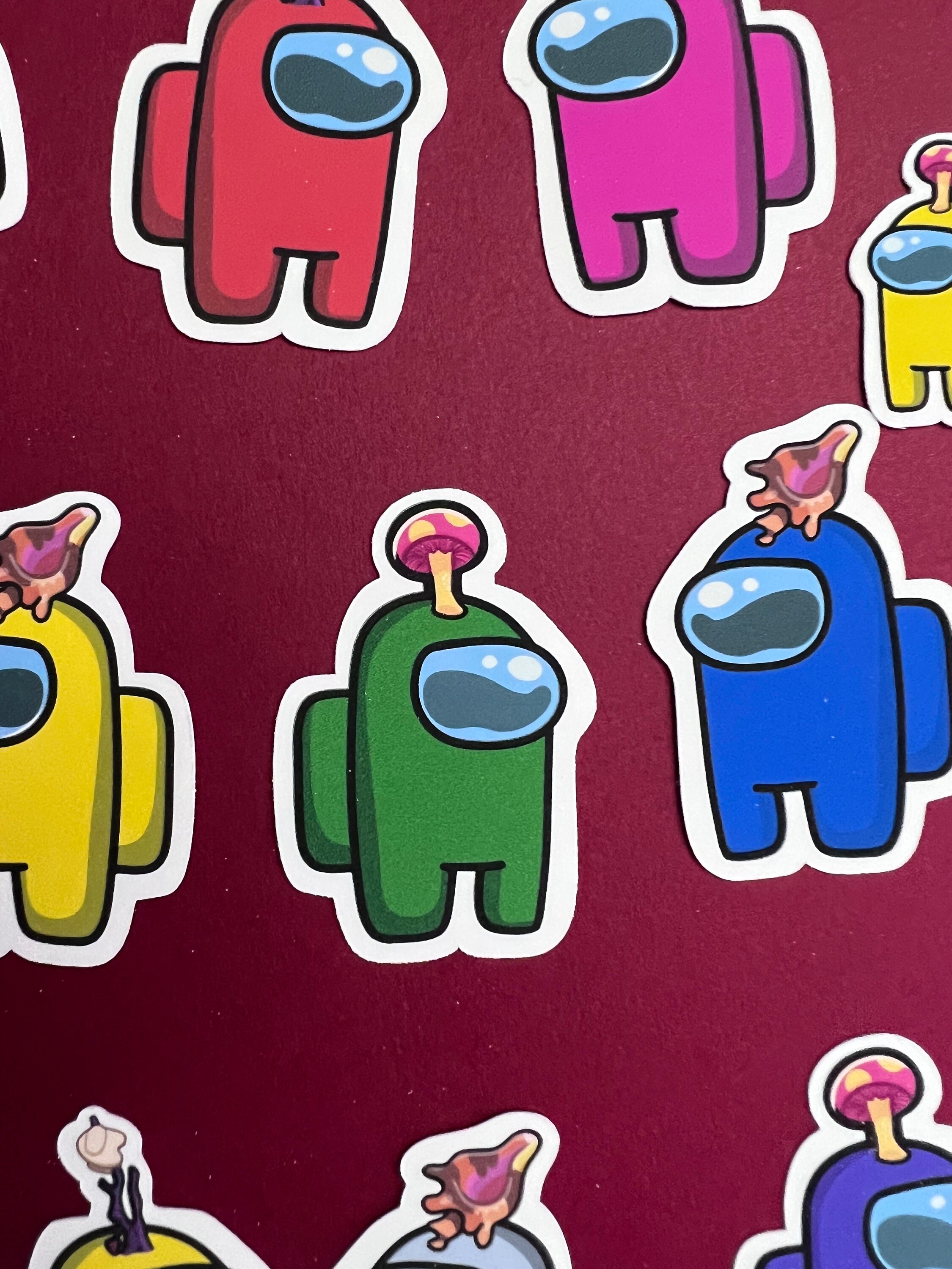 Among Us Imposter the Fungle Fungus New Map Dye Cut Stickers - Etsy