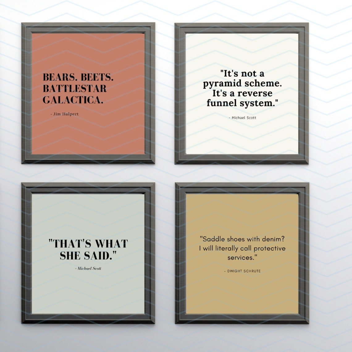 The Office - 20 Digital Printable Quotes for Home, Office, or Workplace ...