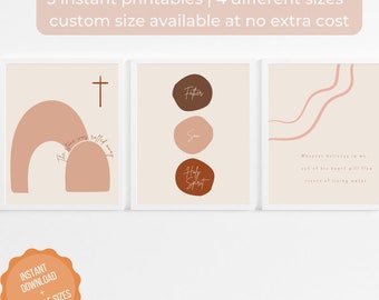 Boho Christian Art | Etsy