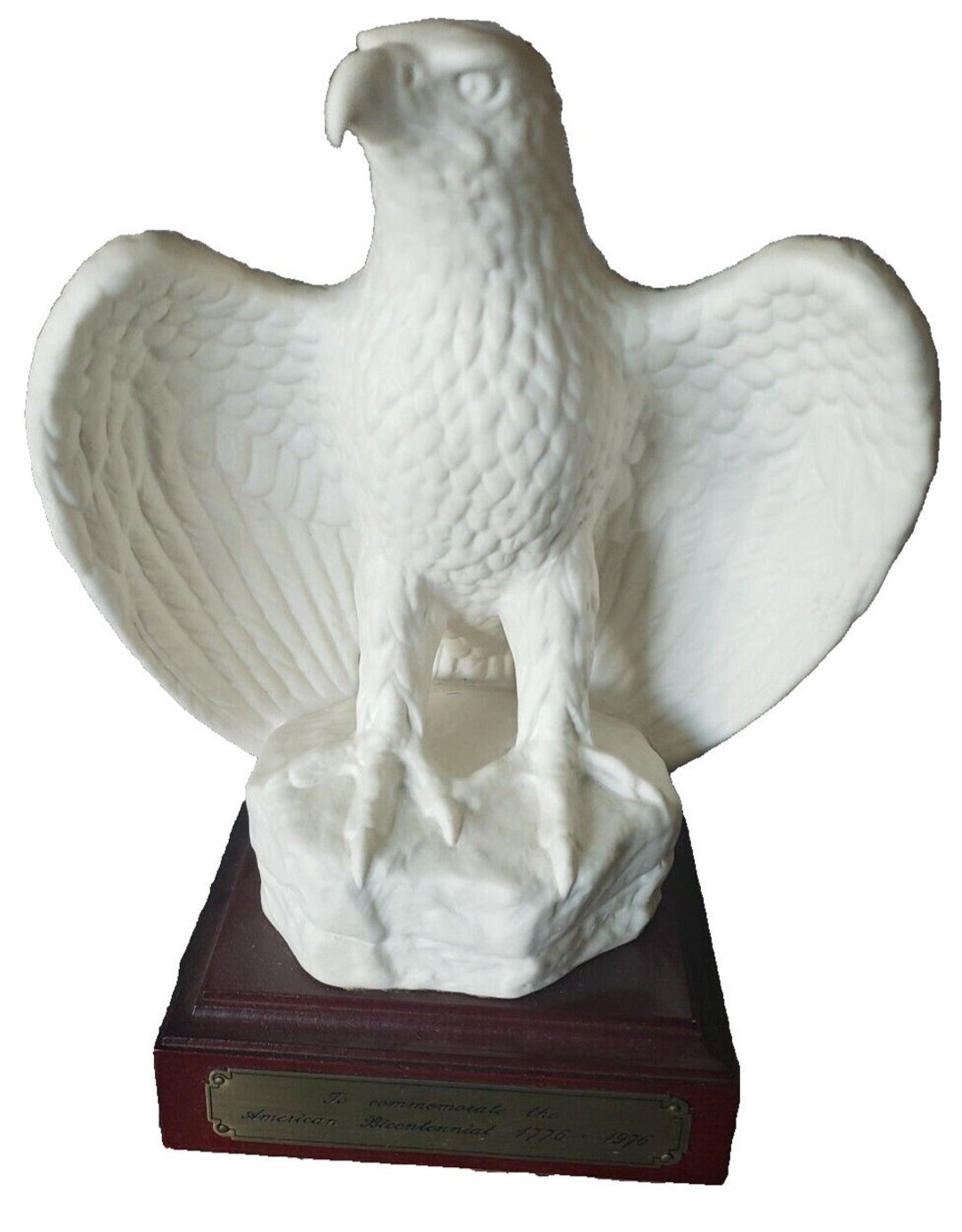 Goebel American Bicentennial Eagle Figurine on Wooden Base Ltd Ed - Etsy