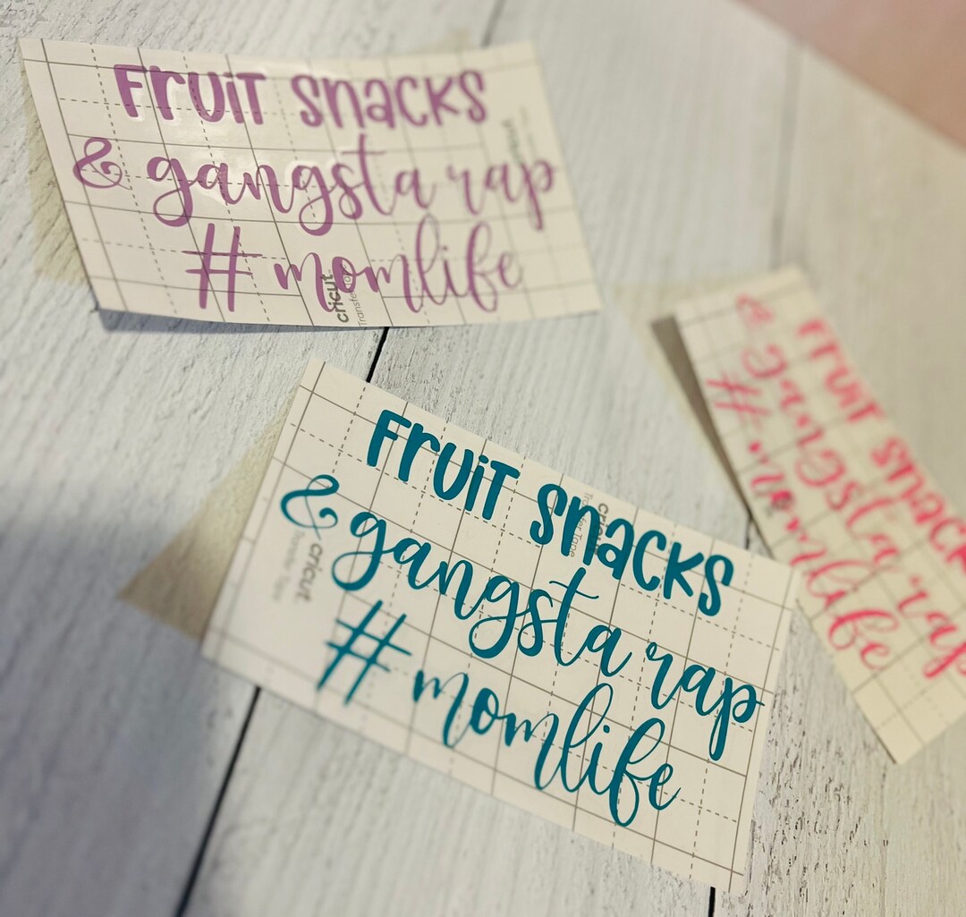 Fruit Snacks & Gangsta Rap, Funny Momlife Car Decal, #momlife, Decal - Etsy