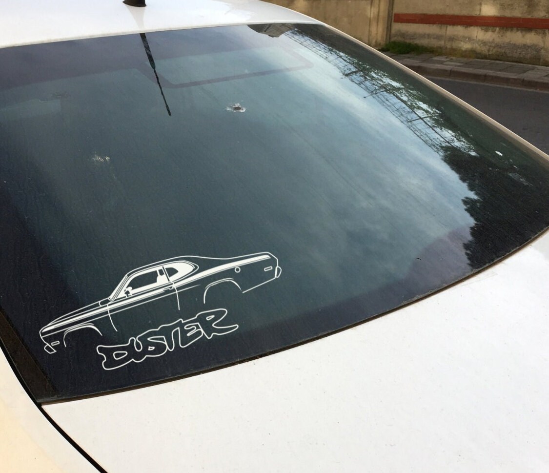 72 Duster Muscle Car Vinyl Decals - Etsy