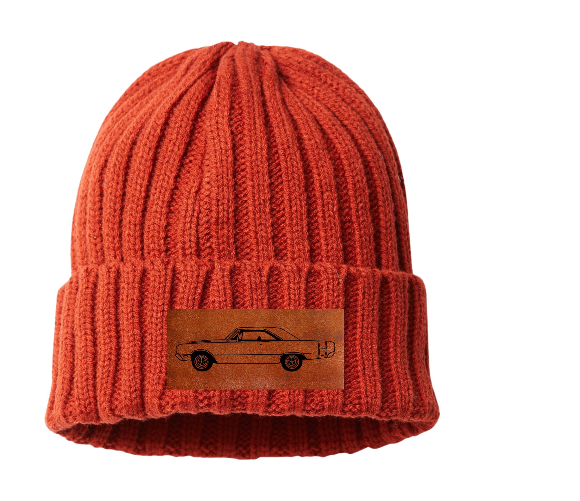Swinger Classic Car With Flames Beanie Laser Engraved Cap Hat - Etsy