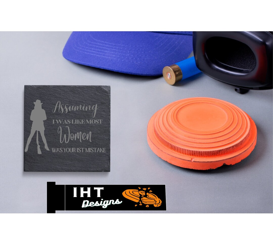 Slate Coaster (lots of Designs to Choose From) Clay Skeet Trap Shooting ...