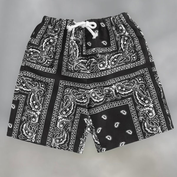 Bandana Shorts - Etsy