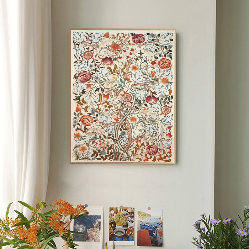 Beautiful Abstract Paint by Number Kit Flower Painting - Etsy